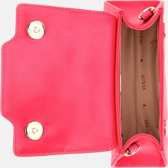 Guess Handtas Velina Mini Magenta HWEG8765770MAG | bol