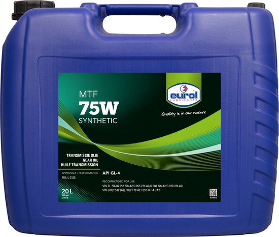 Eurol MTF 75W GL-4 - 20L | bol.com