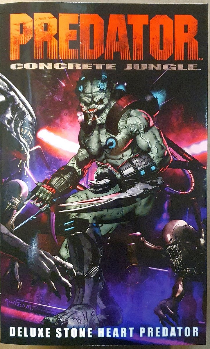 Neca Predator Concrete Junle - Deluxe Stone Heart Predator | bol.com