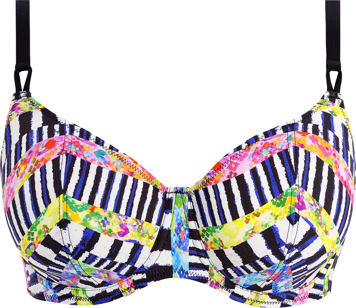 Freya Electro Rave UW Plunge Bikini Top Dames Bikinitopje - Maat 75F (EU) | bol