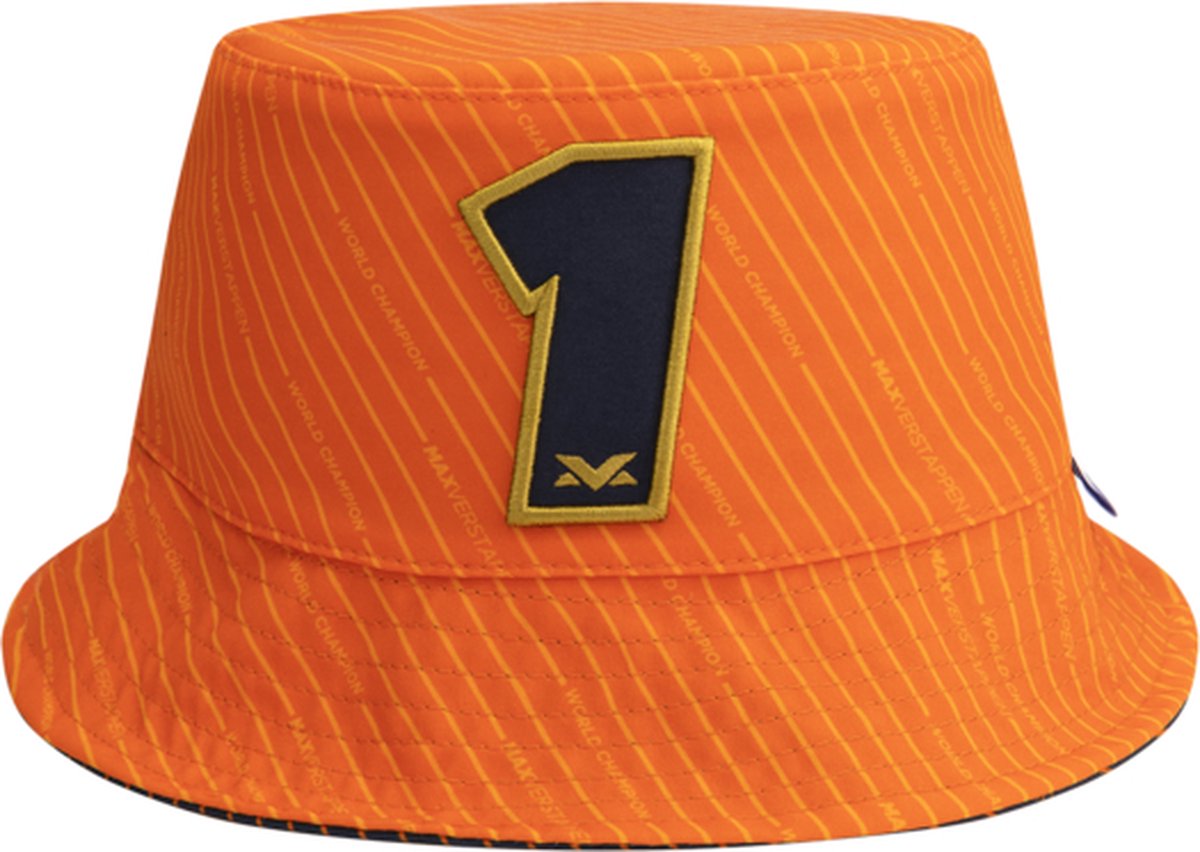 Officieel Max Verstappen Volwassenen Bucket HAT #1 Oranje Zwart Holland ...