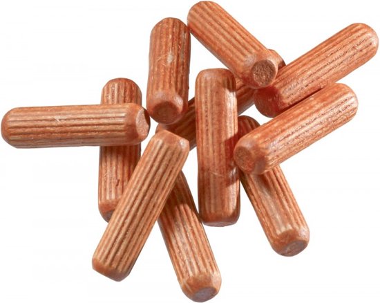 KWB houten deuvel - Ø 10 x 40 mm - Voorgelijmd - 60 stuks | bol