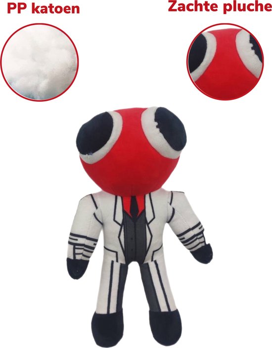 NP Goods - Roblox Rainbow friends knuffel - Roblox speelgoed - Rood ...