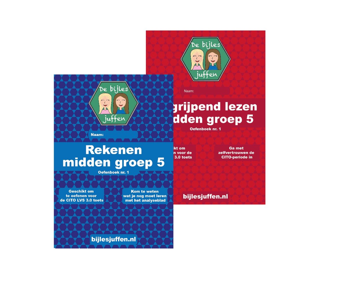 Cito oefenboeken begrijpend lezen en rekenen midden groep 5 voordeelset - de... | bol.com
