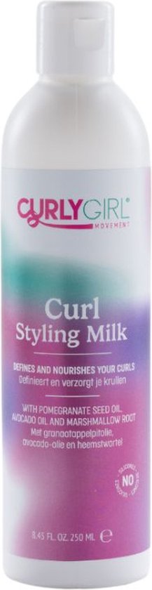 Curlygirlmovement Curl Styling Milk (Leave-in) 250ml | Voor krullend ...