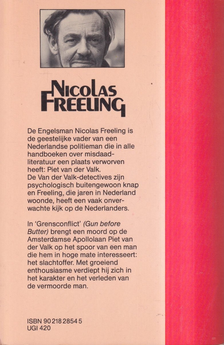 Grensconflict - een Van der Valk-detective, Nicolas Freeling ...