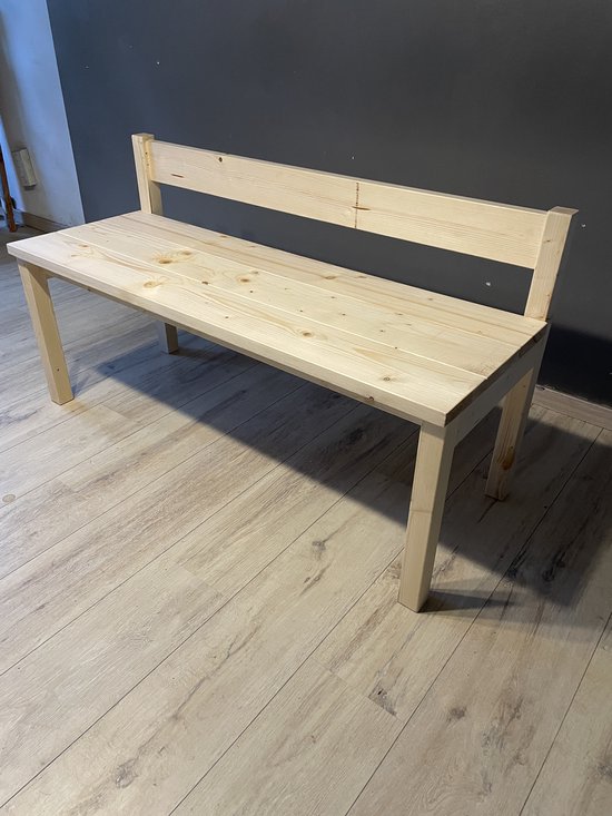 Bankje van steigerhout design Uno | Massief hout 2-persoons | Quattro ...