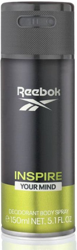 reebok inspire your mind men body spray 150ml | bol.com