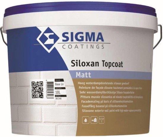 Sigma Siloxan Kwarts - kalkmatte, waterdampdoorlatende en ...