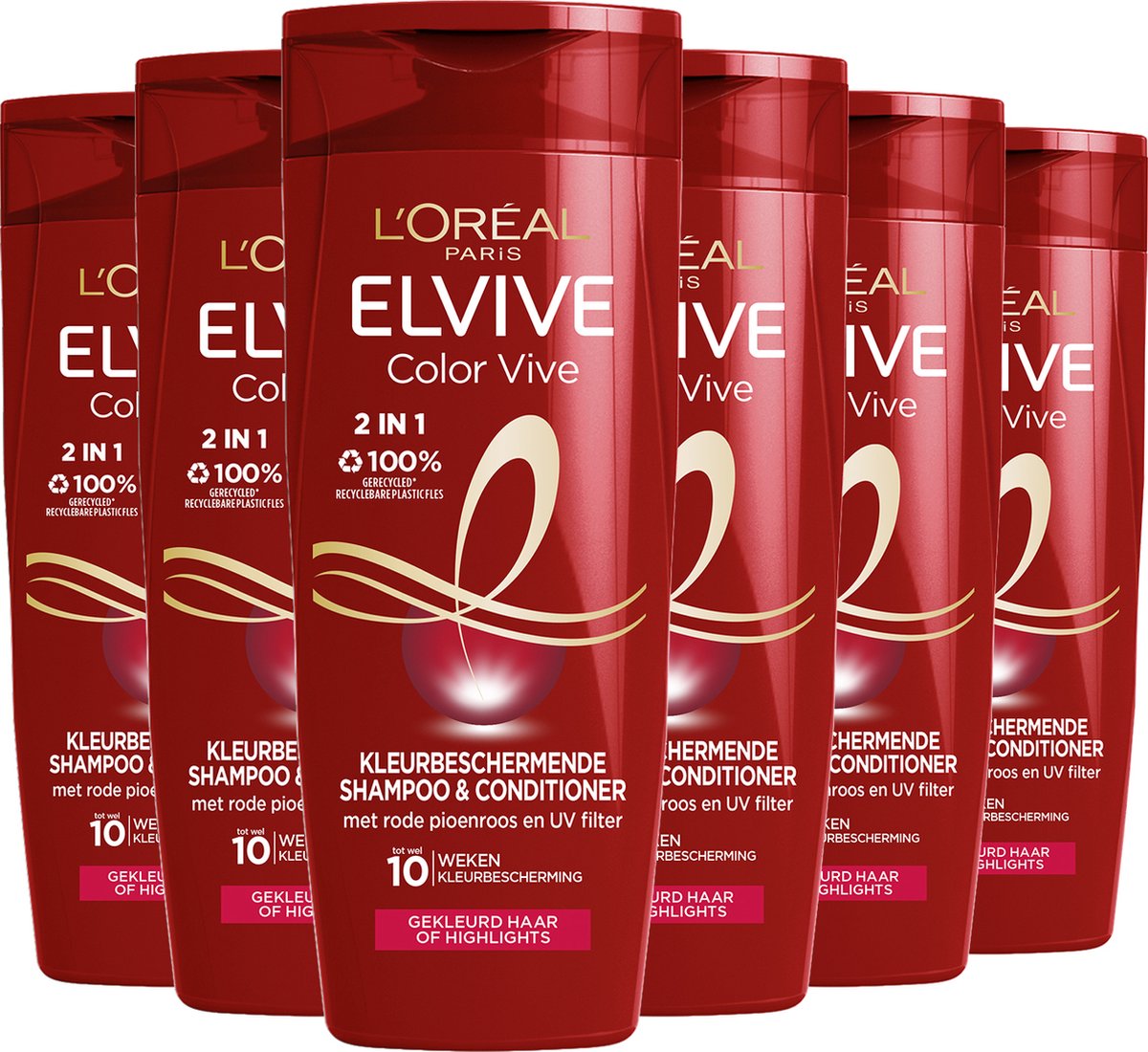 L'Oréal Paris Elvive Color Vive 2-in-1 Kleurbeschermende Shampoo ...