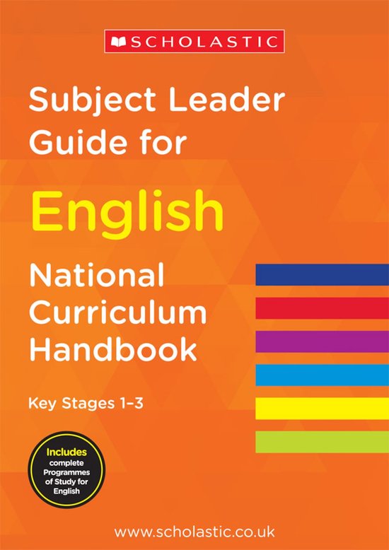 Subject Leader Gde For English KS1-3 | 9781407140636 | Scholastic ...