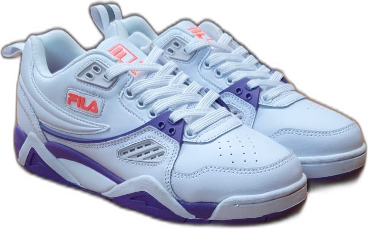 Fila Casim White-Electric Purple Dames | bol.com
