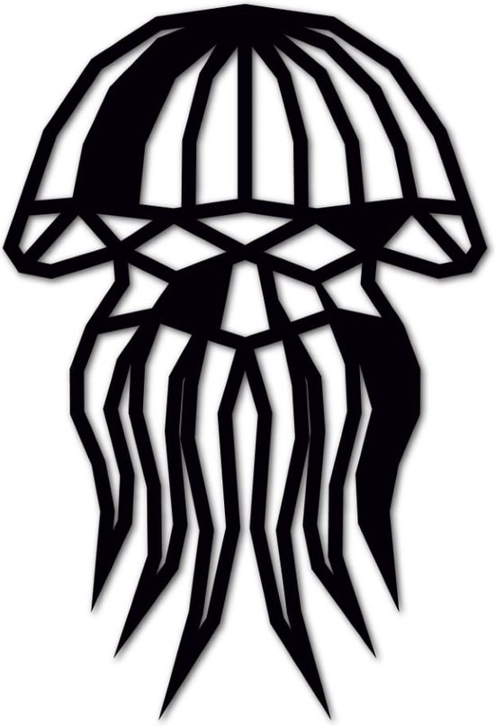 Houten Dierenkop - Kwal - Mega, Zwart MDF | bol