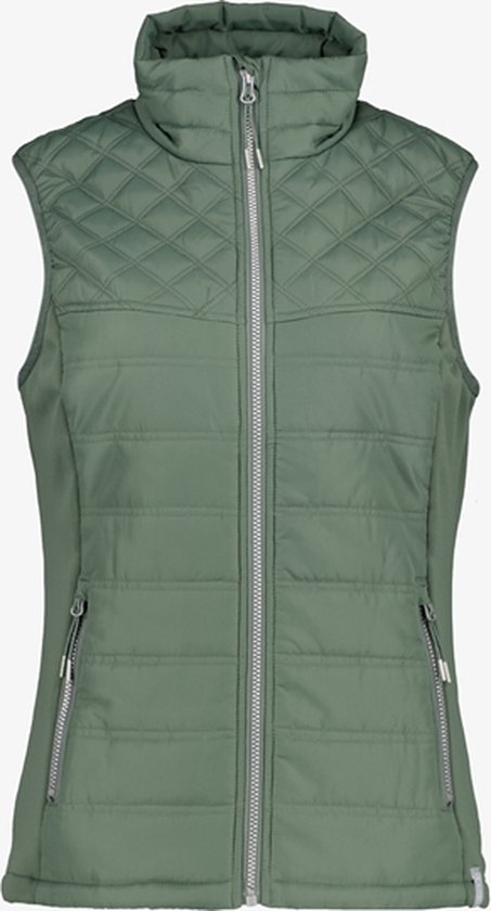 Kjelvik dames bodywarmer groen - Maat XXL | bol.com