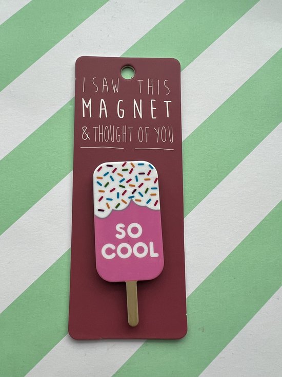 Koelkast magneet - Magnet - So Cool - MA172 | bol