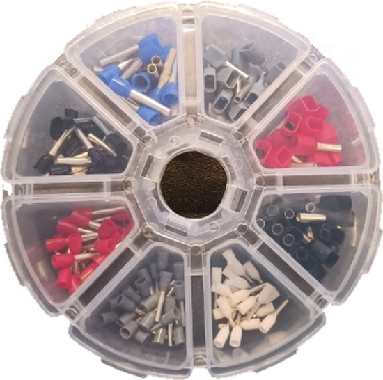 Klauke Adereindhuls box - 150-delig - 8 soorten - Voor ...