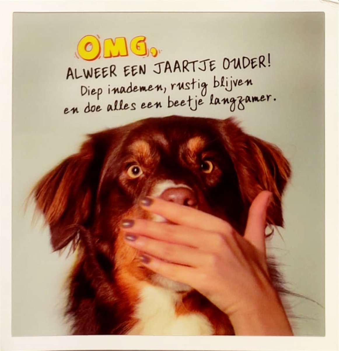 Kaart - 3D - OMG, alweer een jaartje ouder - 039 | bol.com