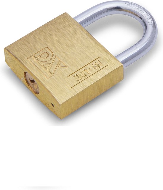 Hangslot 25mm Messing | bol.com