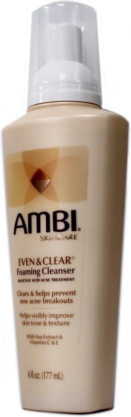 Ambi Skin Care - Even & Clear Foaming Cleanser | bol