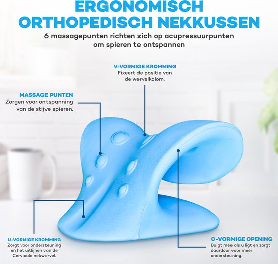 Neaves Nekstretcher - Nekkussen - Massagekussen Nek - Nekmassage ...