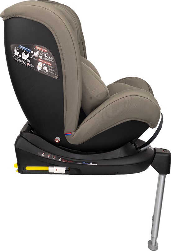 Autostoel Novi Baby® David Premium 0-1-2-3 Isofix 360° Rotation Dark ...