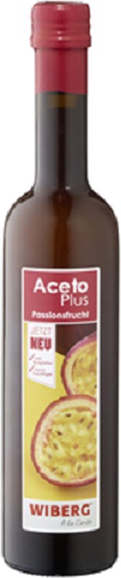 Wiberg Aceto Plus passievruchtazijn 500 ml fles | bol.com