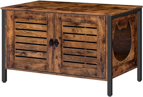 Kattenhuis - Kattenkast voor Kattentoilet - Kattenbakkast, met ...