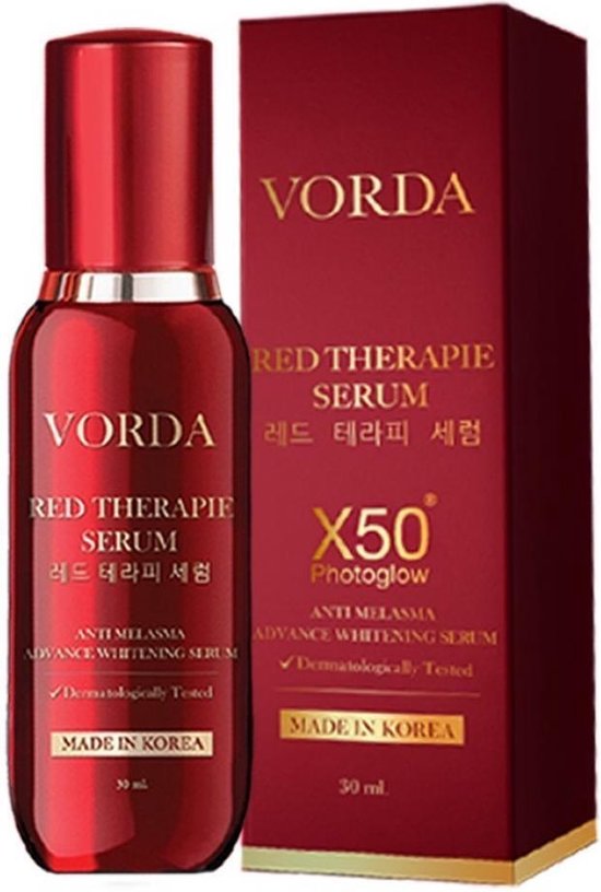 Vorda RedTherapie Serum 30 ml - Made in Korea | bol