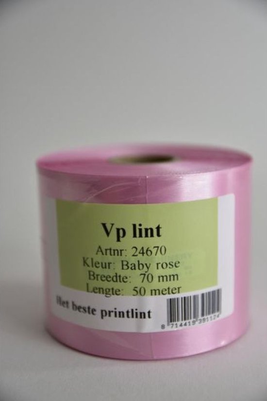 Geboorte - Vp Lint Baby Rose 70mm X 50m | bol.com