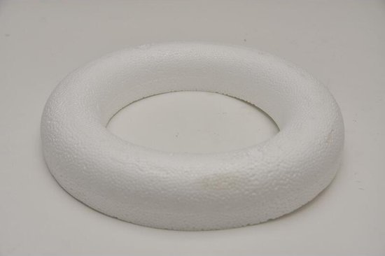 Styropor - Ring Ø 30 X 6 Cm Half Rond Styropor | bol.com