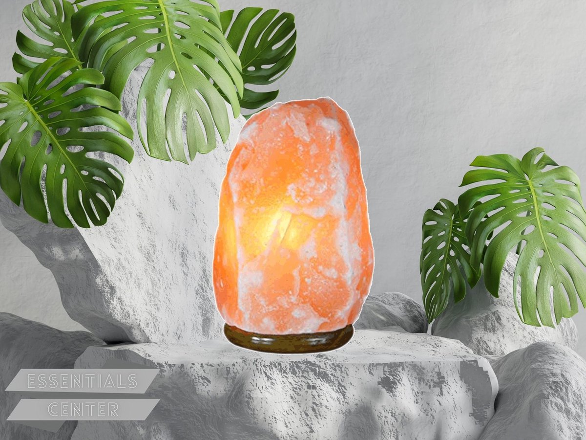 Himalaya Lamp - Zoutkristal - Tafellamp - Nachtlampje - 100% Premium ...