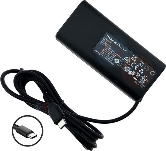 USB-C 65W Laptop Oplader geschikt voor Asus ZenBook 14 OLED UX3402VA ...