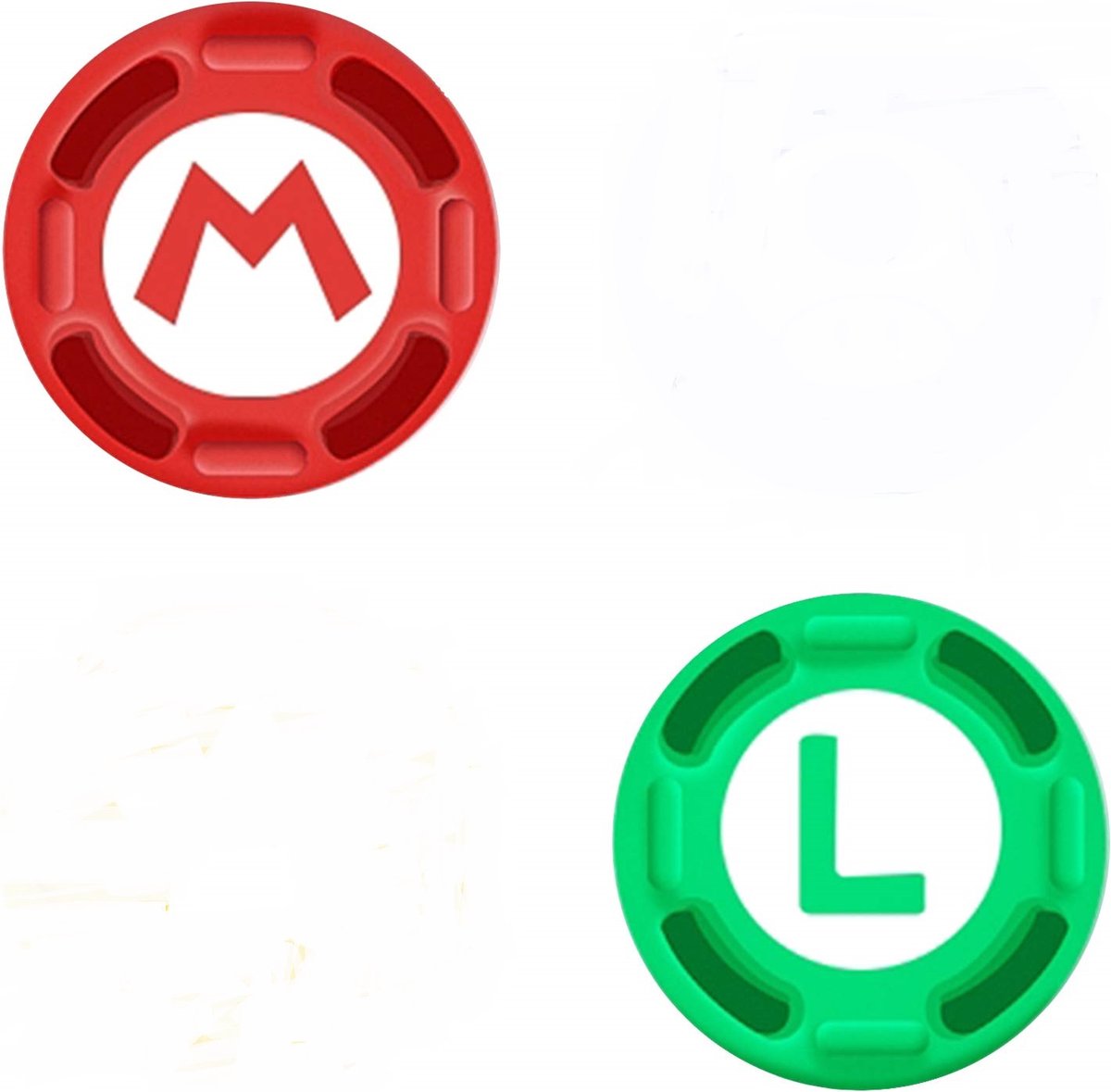 2 x Thumb Grips / Joy-Con caps / Duim Grip / Extra Grip / geschikt voor ...