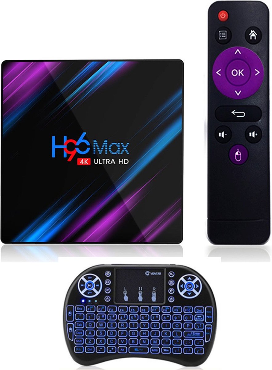 Bolture IPTV Set Top Box - Android TV Box - IPTV Ontvanger - Mediabox ...