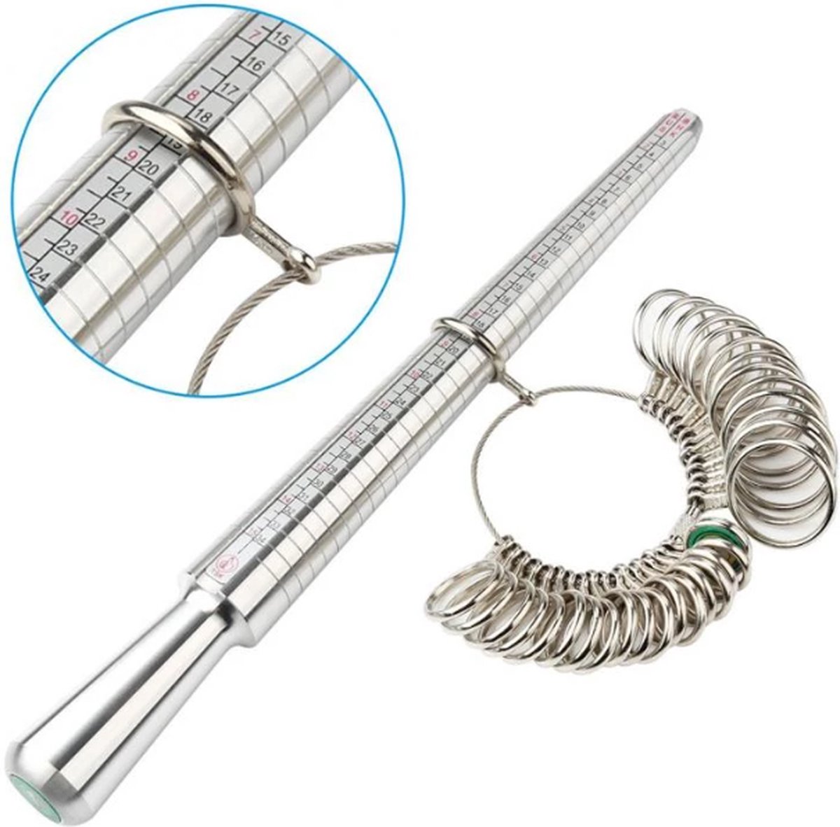 Ringmeter - Vinger Meter – Ring Opmeter - Ring Diameter – Ringmaat ...