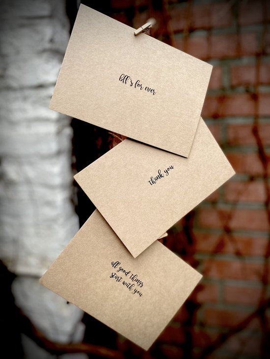 HoP Shop by House of Patterns | HoP cards | A6 | set van 5 kraft ...