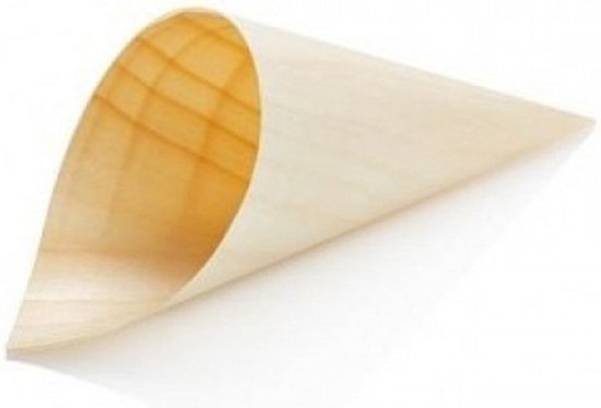 Bamboo cone amuse hoorntjes - 8 cm - Milieuvriendelijk & biologisch ...