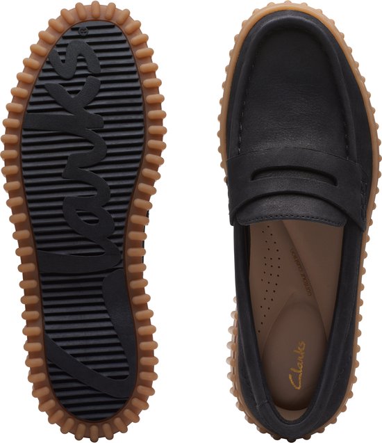 Clarks - Dames schoenen - Torhill Penny - D - Zwart - maat 4,5 | bol.com