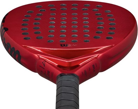 Wilson Bela Elite V2 (Diamant) - 2023 padel racket Rood | bol