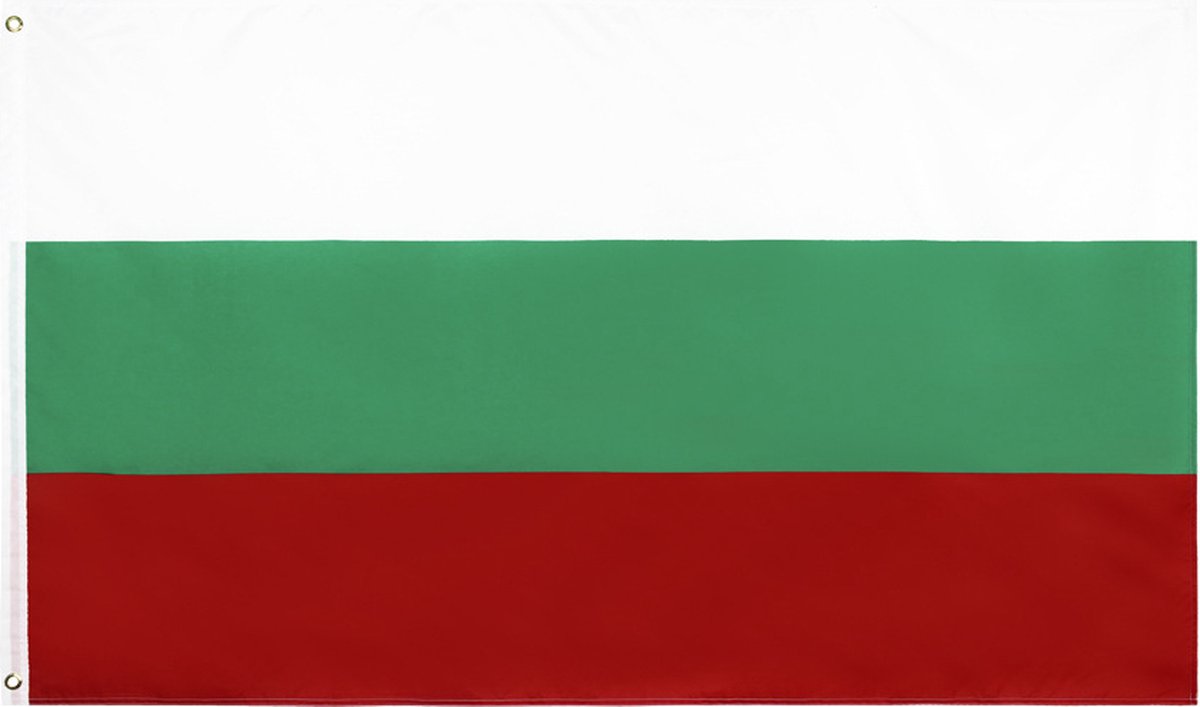 VlagDirect - Bulgaarse vlag - Bulgarije vlag - 90 x 150 cm. | bol.com