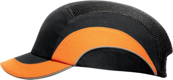 Stootpet - Lichtgewicht - Reflecterende Streep - Oranje/Zwart | bol.com