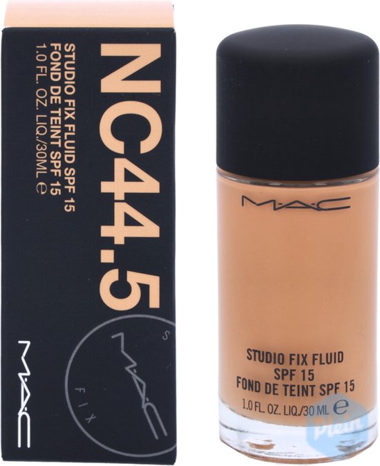 MAC Studio Fix Fluid Foundation SPF 15 - NC44.5 - 30 ml - foundation ...