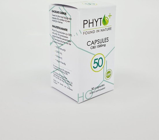 Phyto plus CBD capsules 15% Biologisch | bol