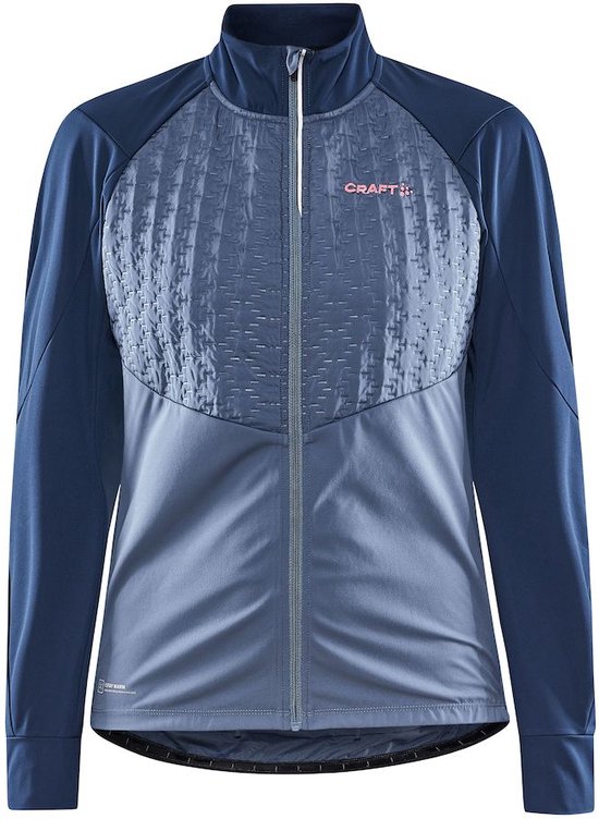 Craft - Bike SubZ Jacket - Fietsjas - Blauw - Dames - Maat M | bol
