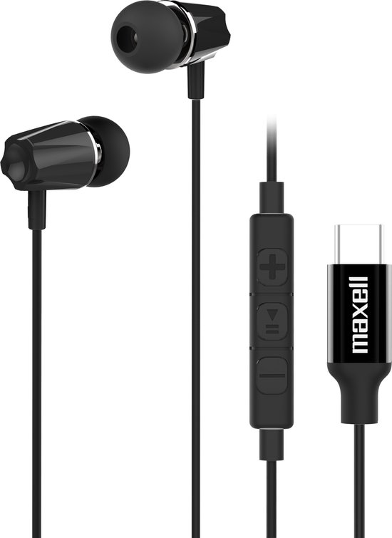 Maxell Colts+ Type C Oordopjes - met ingebouwde controller en microfoon ...