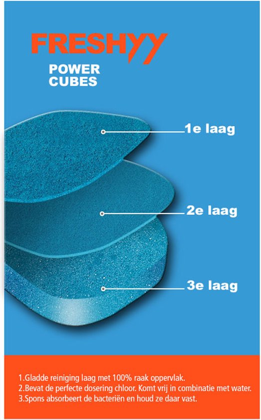 Freshyy power cube pads - 80 stuks | bol