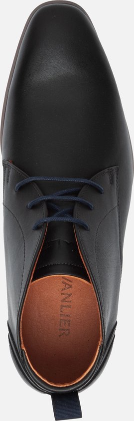 Van Lier Erasmo veterboots zwart Leer - Maat 42 | bol.com