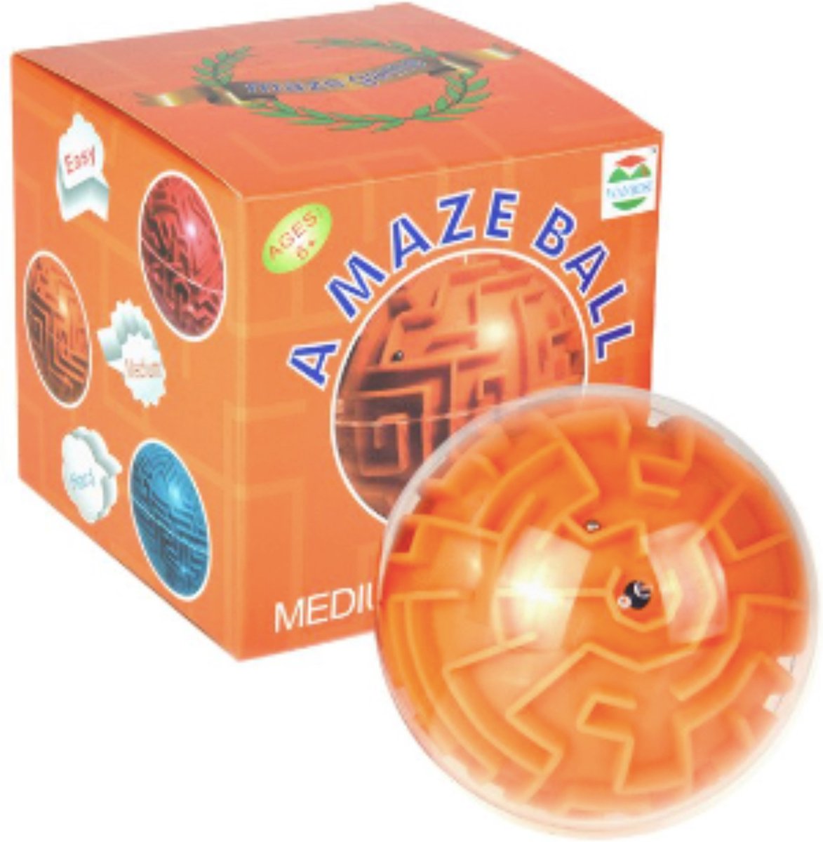 Maze Ball - Doolhof Bal - Breinbreker - Puzzel Bal - 3D Doolhof ...