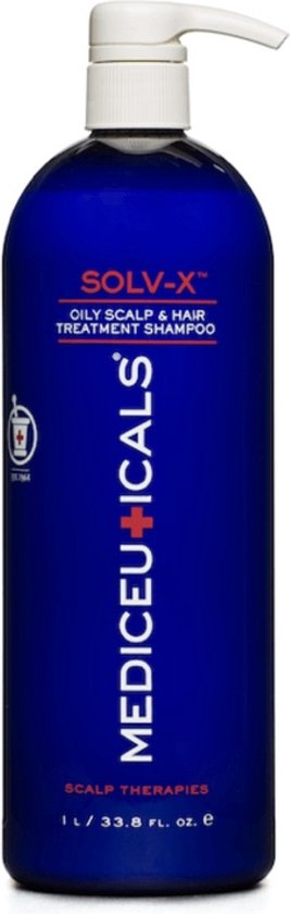 Mediceuticals Solv-X Shampoo 1000ml - Anti-roos vrouwen - Voor | bol.com