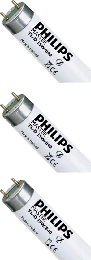 Philips - TL Buis 44 CM - 15Watt / 840 - Cool White - Ø 28MM - T8 ...
